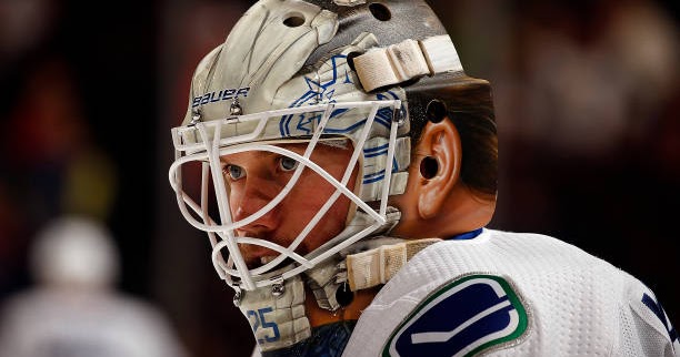 I Love Goalies!: Jacob Markstrom 2018-19 Mask