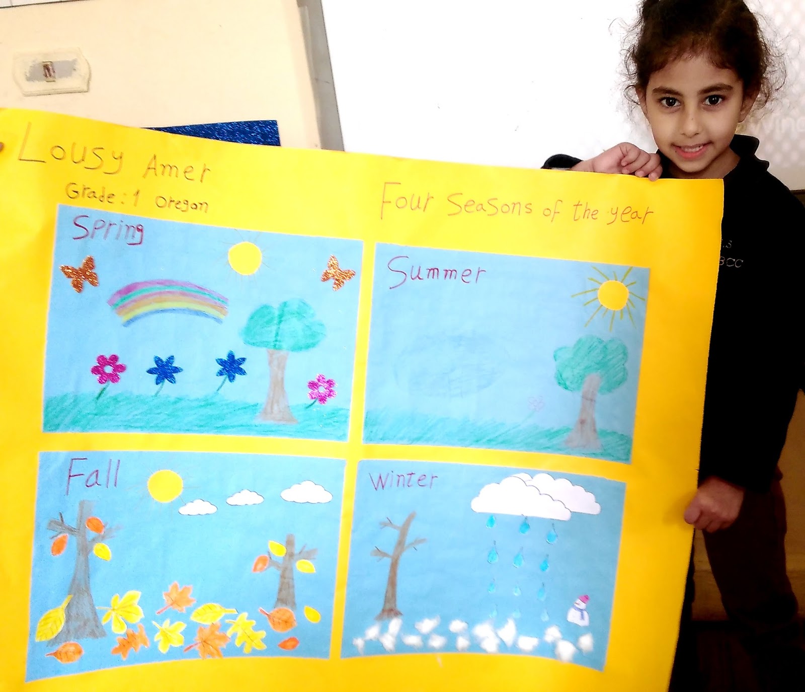 Miss Joanna's Class: Four Seasons Projects