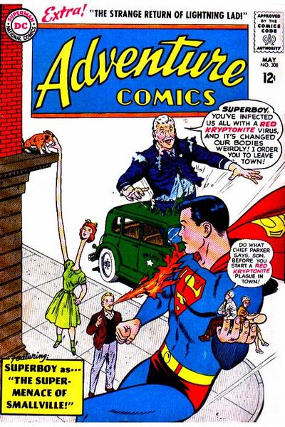 The Legion of Super Bloggers! : TOS: Adventure Comics #308 Point ...