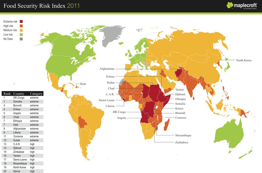 The Disaffected Lib: A World Without Food Security