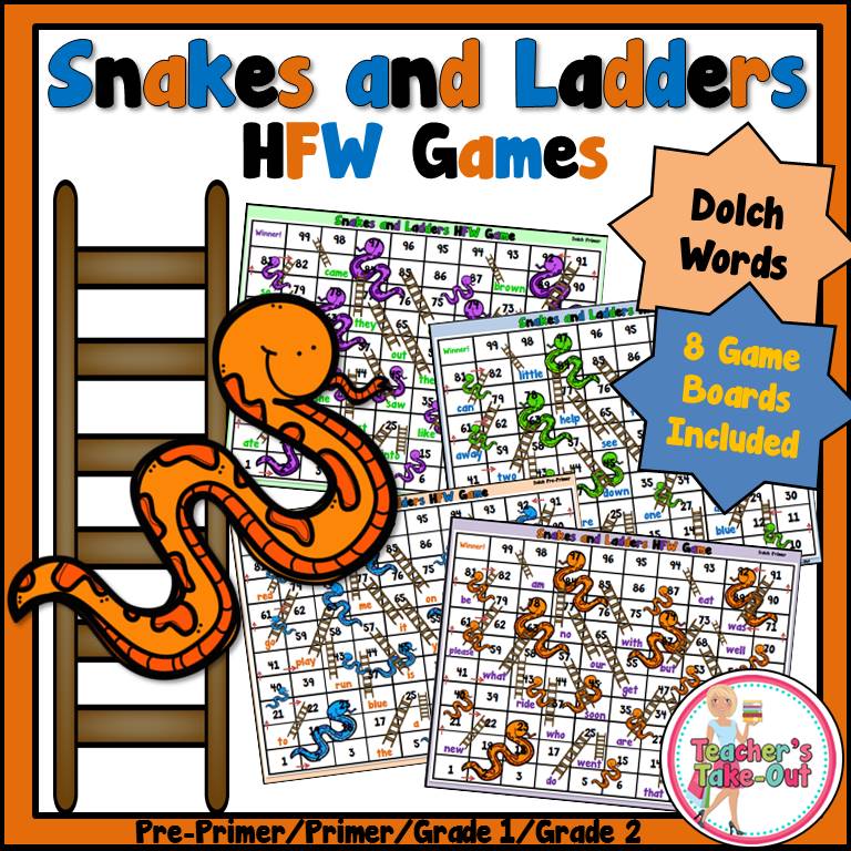 HFW Word List and Assessment Freebie | Teacher's Take-Out