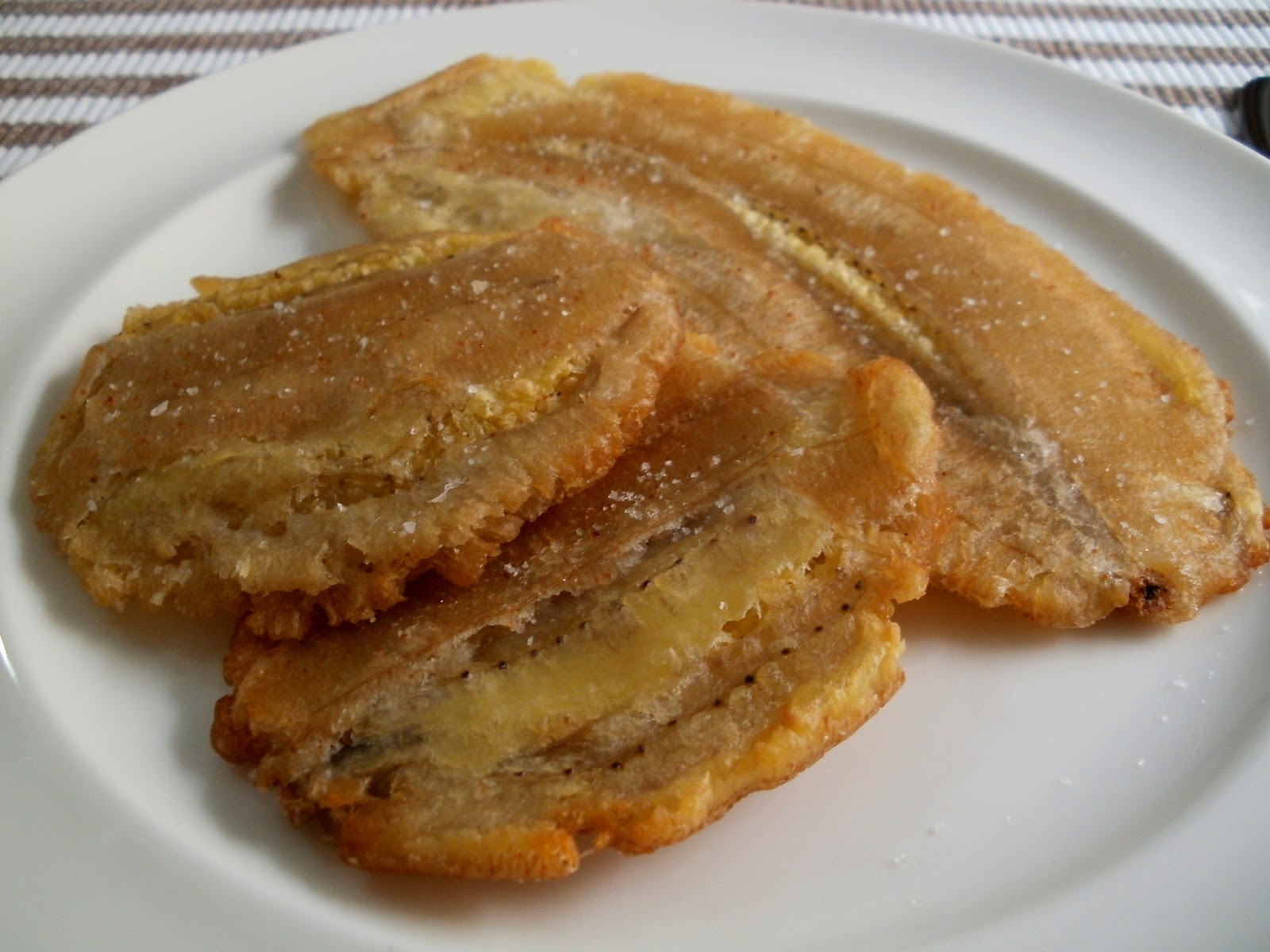 Los Antojos de Clara: Patacones o tostones de plátano de Canarias