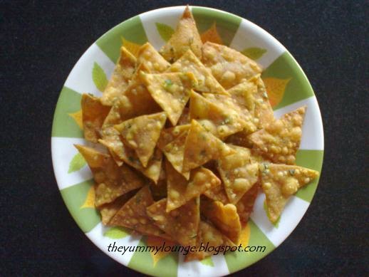 The Yummy Lounge: Whole Wheat Nachos Chips