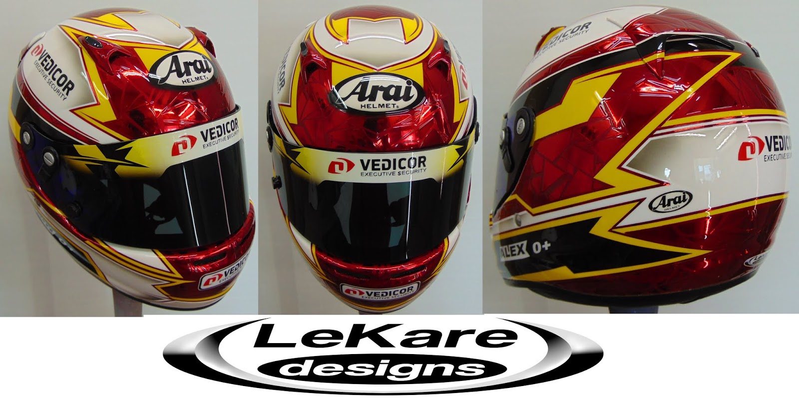 LeKare helmets designs: KART racing helmets