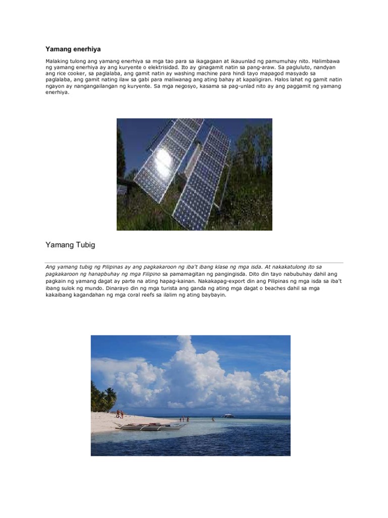 yamang enerhiya - philippin news collections