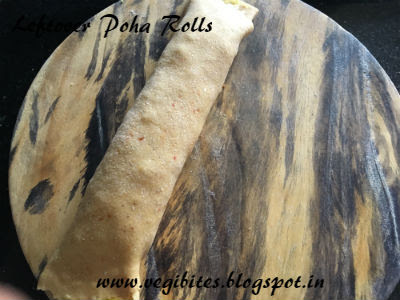 Leftover Poha Rolls | Vegetarian bites to tickle your senses