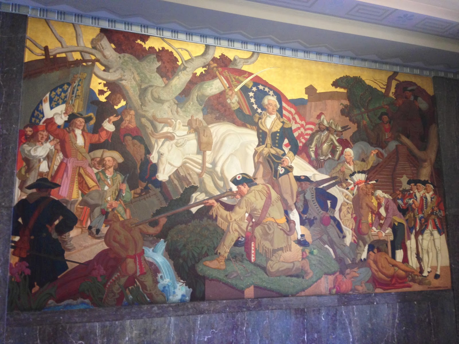 The Posterity Project: Dean Cornwell's artistic vision of John Sevier