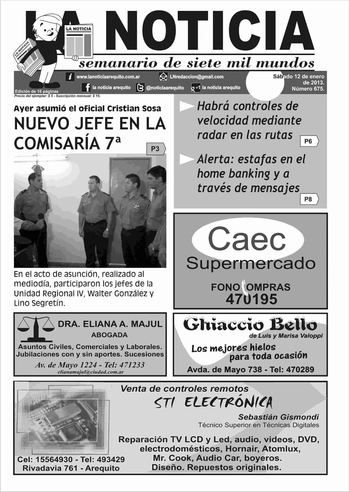 LA EDICIÓN GRÁFICA DE LA NOTICIA