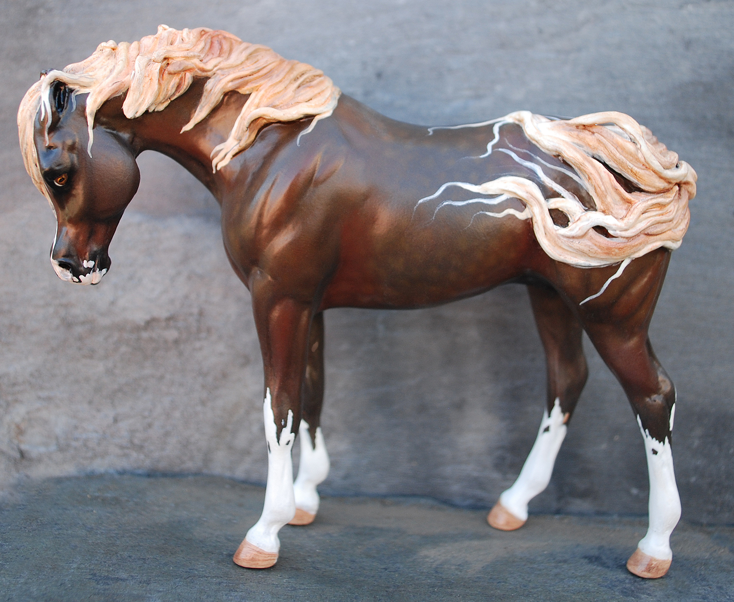 Visions Stables Model Horses: Farsi V, Welara Mare