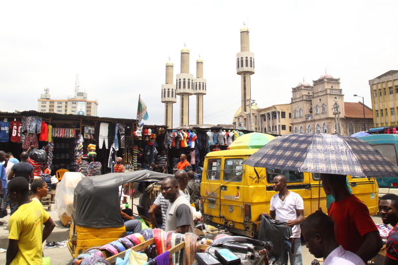 Lagos Island - Balogun market