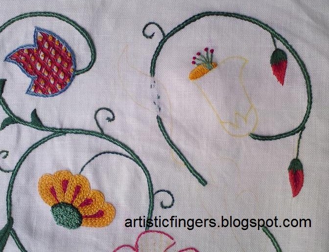 artisticfingers: New project - Surface embroidery