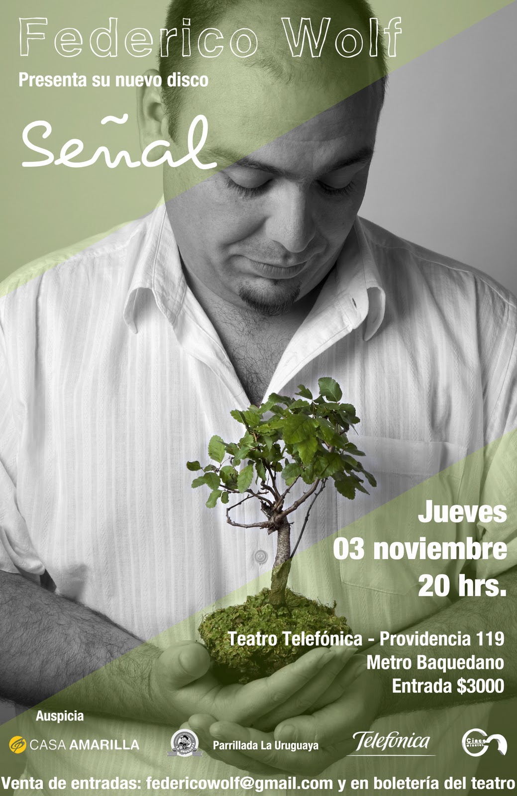 InfoURUGUAYnoticias: Federico Wolf lanza su nuevo disco