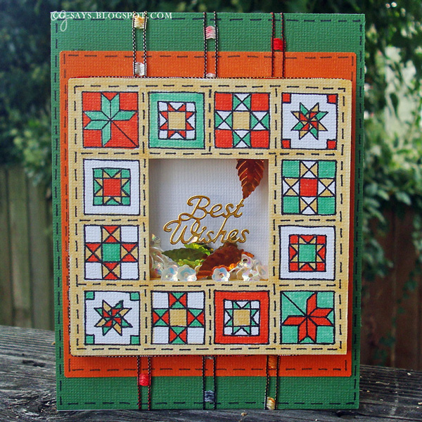 cg says [something loudly]: Quilt Shaker - Pilin' on Autumn