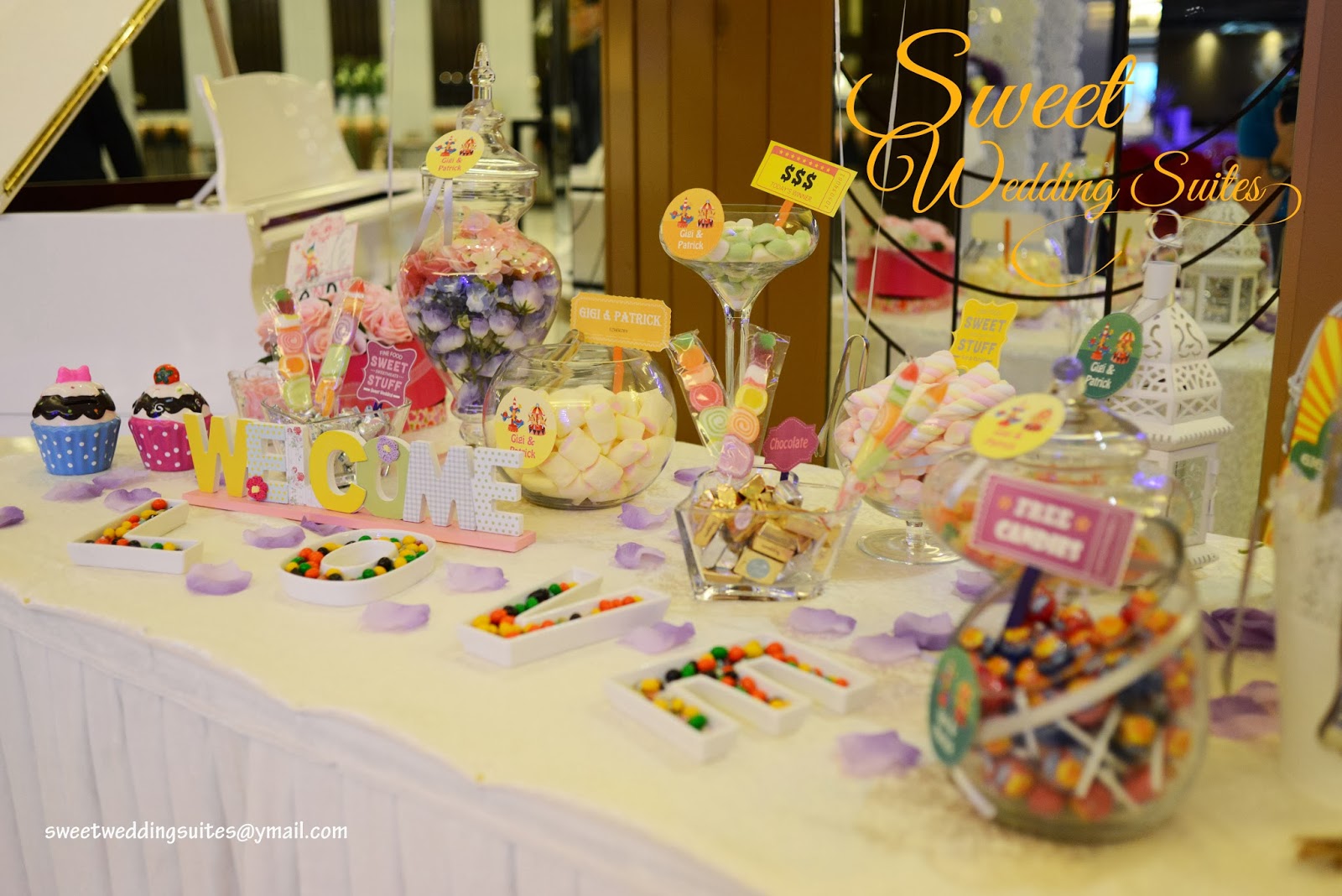 Sweet Wedding Suites: Candy Corner Decoration ~ Ho Man Tin Club One ...