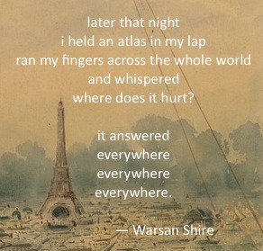 A Poem A Day:: To Paris, and The World