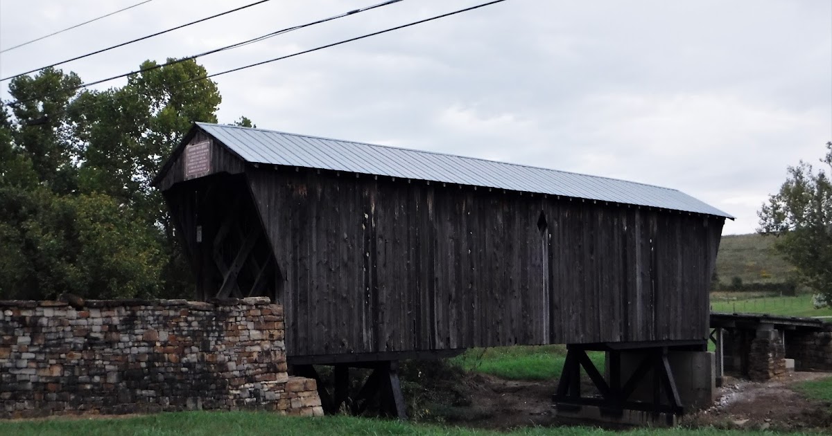 COVERED BRIDGES IN OHIO +: GODDARD/WHITE COVERED BRIDGE - GODDARD, KENTUCKY