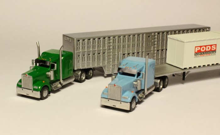 N Scale Addiction: How To: Shine Up Your Truck Models With Chrome Tape