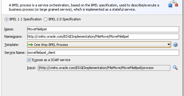 Soa 11g How To Move File From One Location To Other Using File Adapter Oracle Fusion 