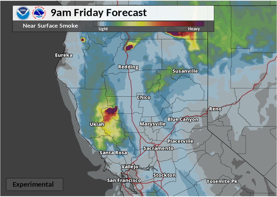 California smoke map - glassrolf