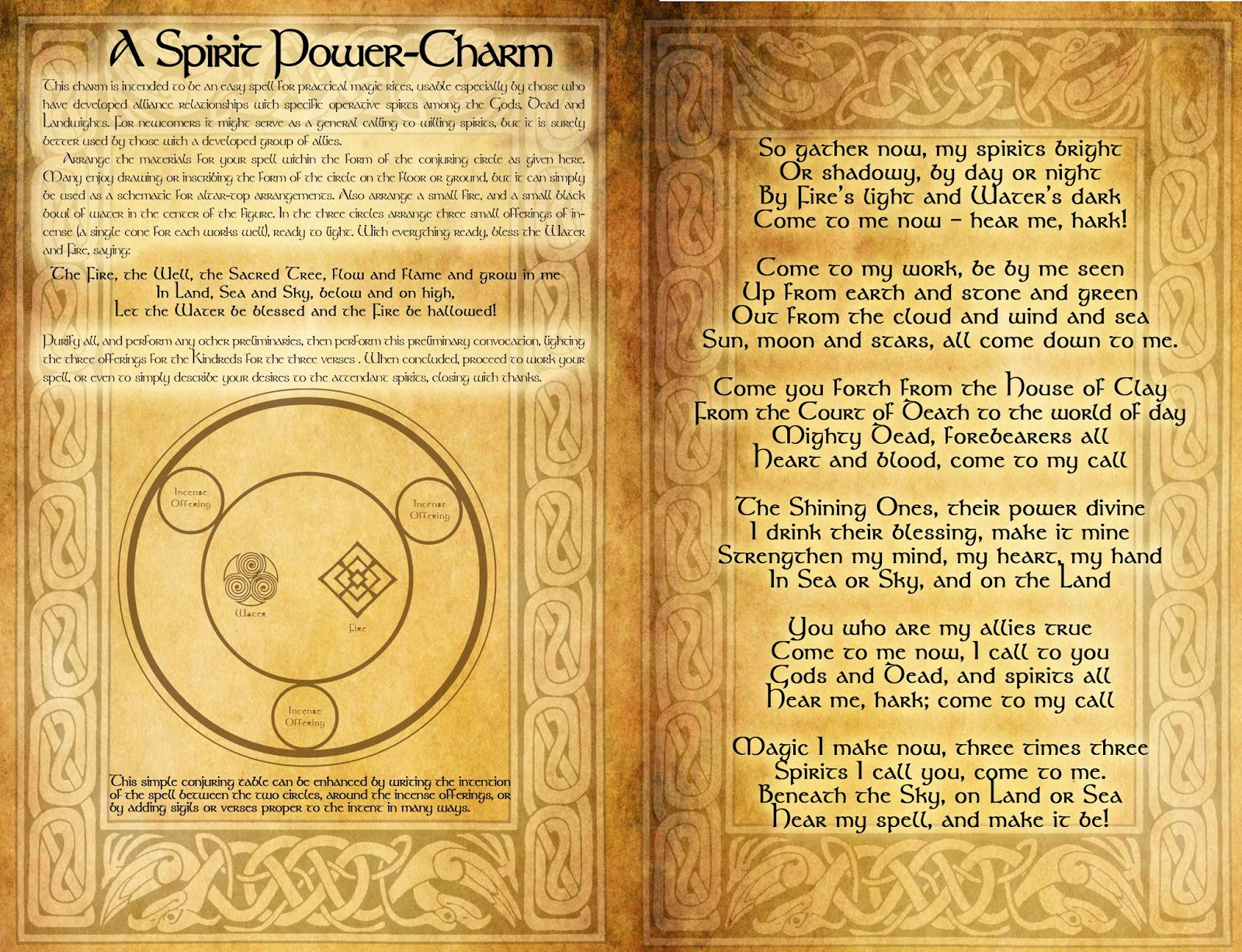 Into the Mound: A Spell of the Spirits