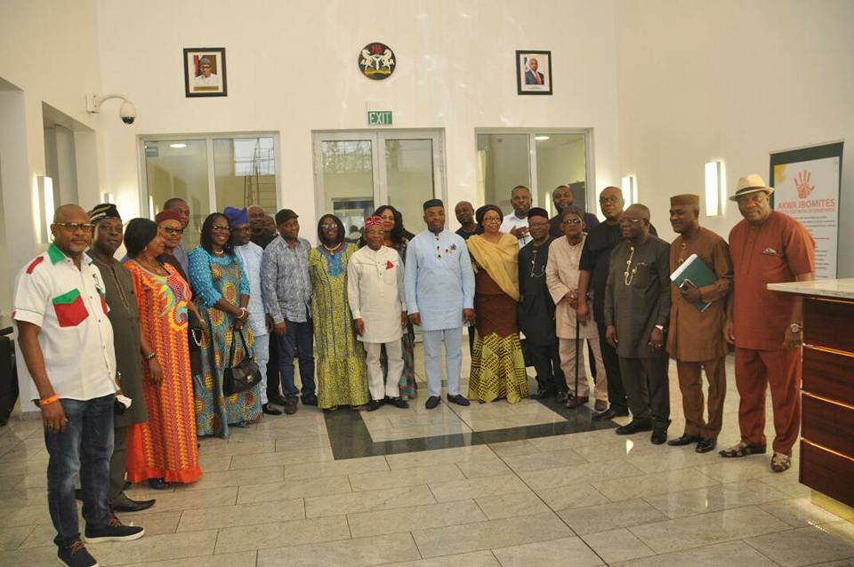 DAY EKET STAKEHOLDERS VISITED GOV EMMANUEL, SENATOR AKPABIO - AKWA IBOM ...