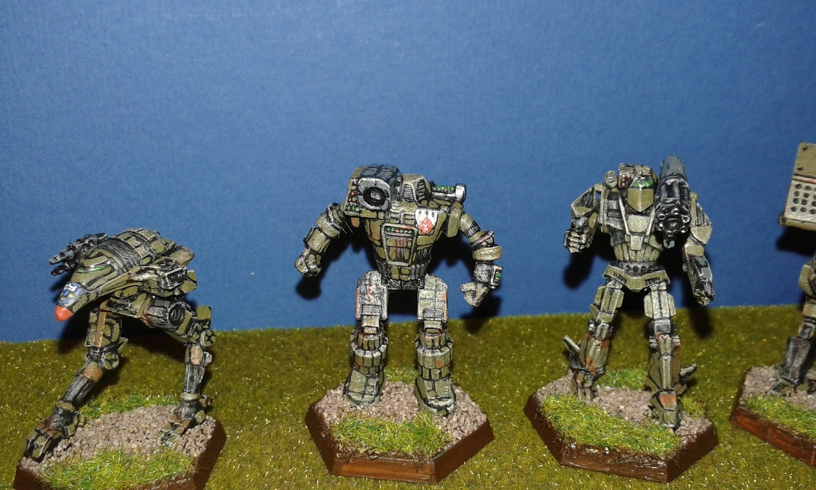 Hart of War Figure Painting and Basing Service: BATTLETECH ROBOTS