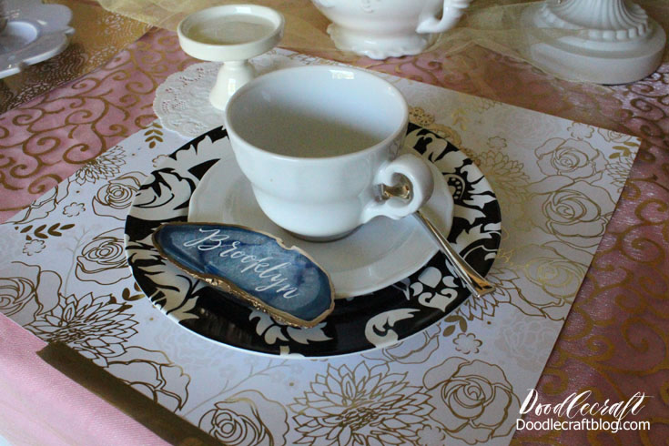 Blush and Gold Tea Party