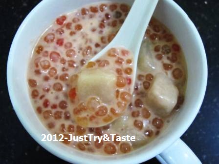 Bubur Mutiara & Talas: Berbukalah dengan yang manis ^_^ | Just Try & Taste