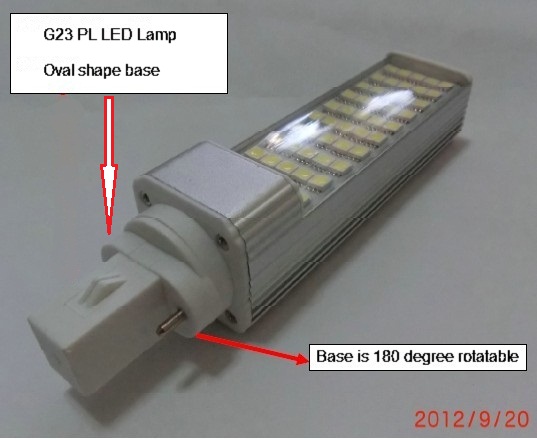 G23,GX23,G24,E27 PL LED Light Manufacturer: www.griled.com: 十月 2012