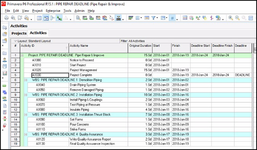 Oracle Primavera P6 em dicas: 2016