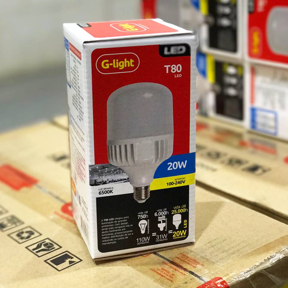 Home Center View: G-LIGHT TEM NOVA LINHA DE LÂMPADA LED PARA GRANDES ...