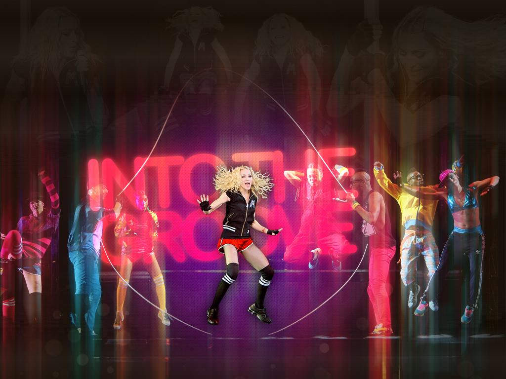 Madonna FanMade Covers: Into The Groove - Sticky & Sweet Tour - wallpaper