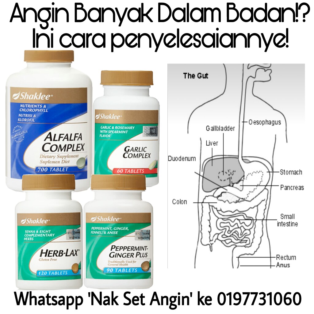 Cara Mudah Buang Angin Dalam Badan Supaya Tak Merana Sakit Badan Yang ...