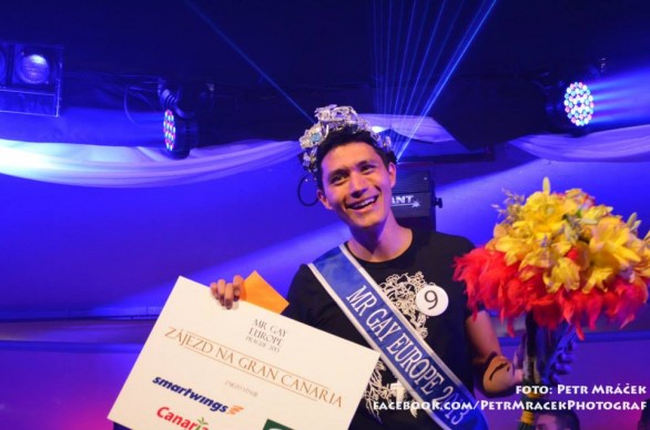 CINE DLG: Robbie Obara de Irlanda es el nuevo Mr. Gay Europa-