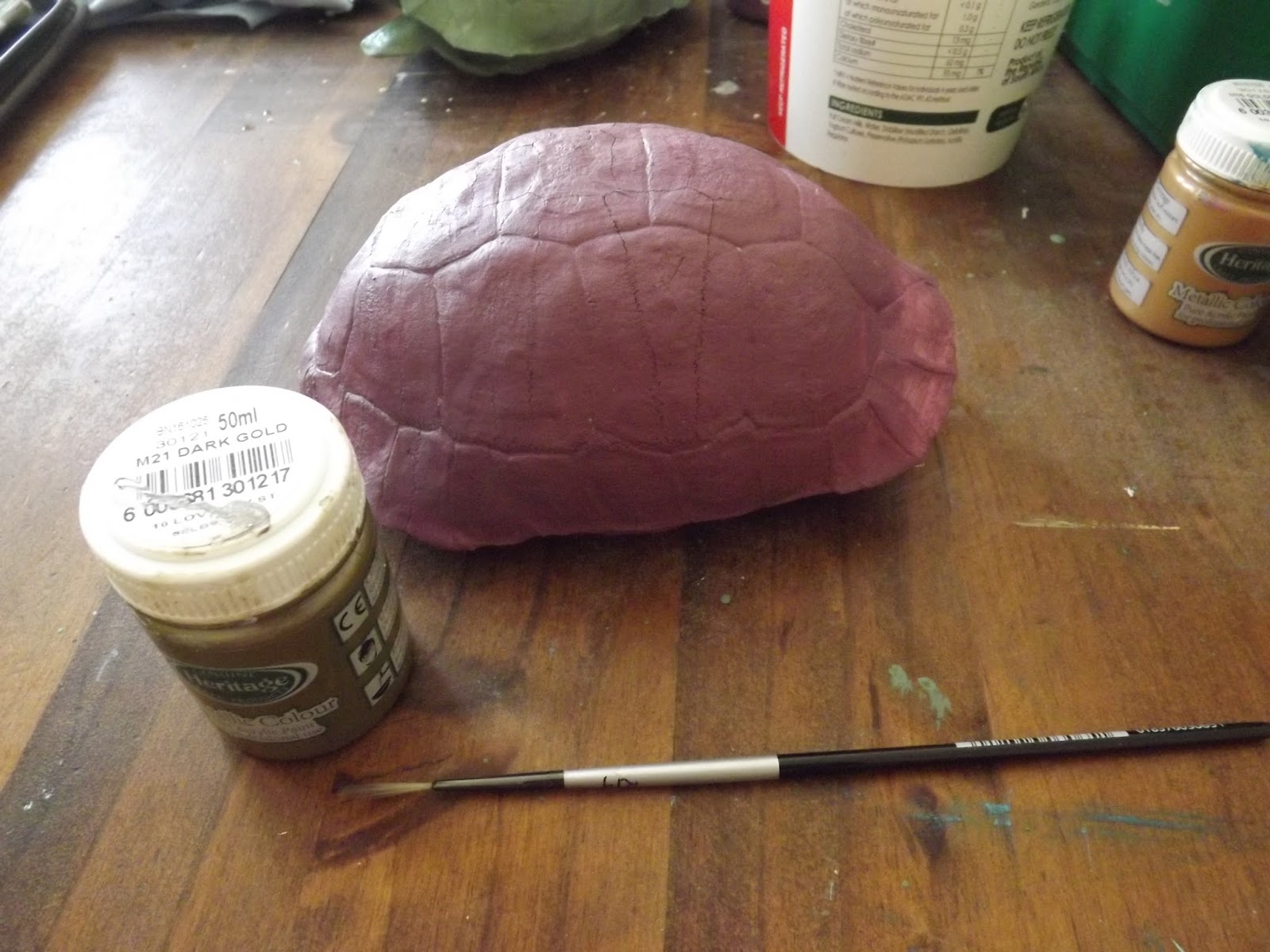 A Pretty Talent Blog: Painting Two Turtle Shells