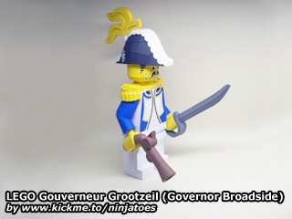 LEGO Governor Broadside Papercraft | Papercraft Paradise | PaperCrafts ...