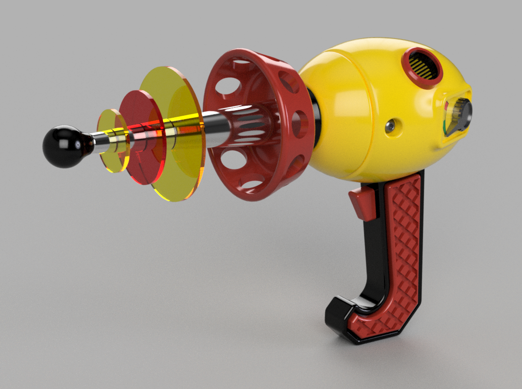 The Tinkers Workshop: A New 50's Space Gun..... The Space Patrol Pistol