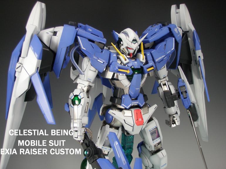 Custom Build: MG 1/100 Gundam Exia "Raiser Custom" - Gundam Kits ...