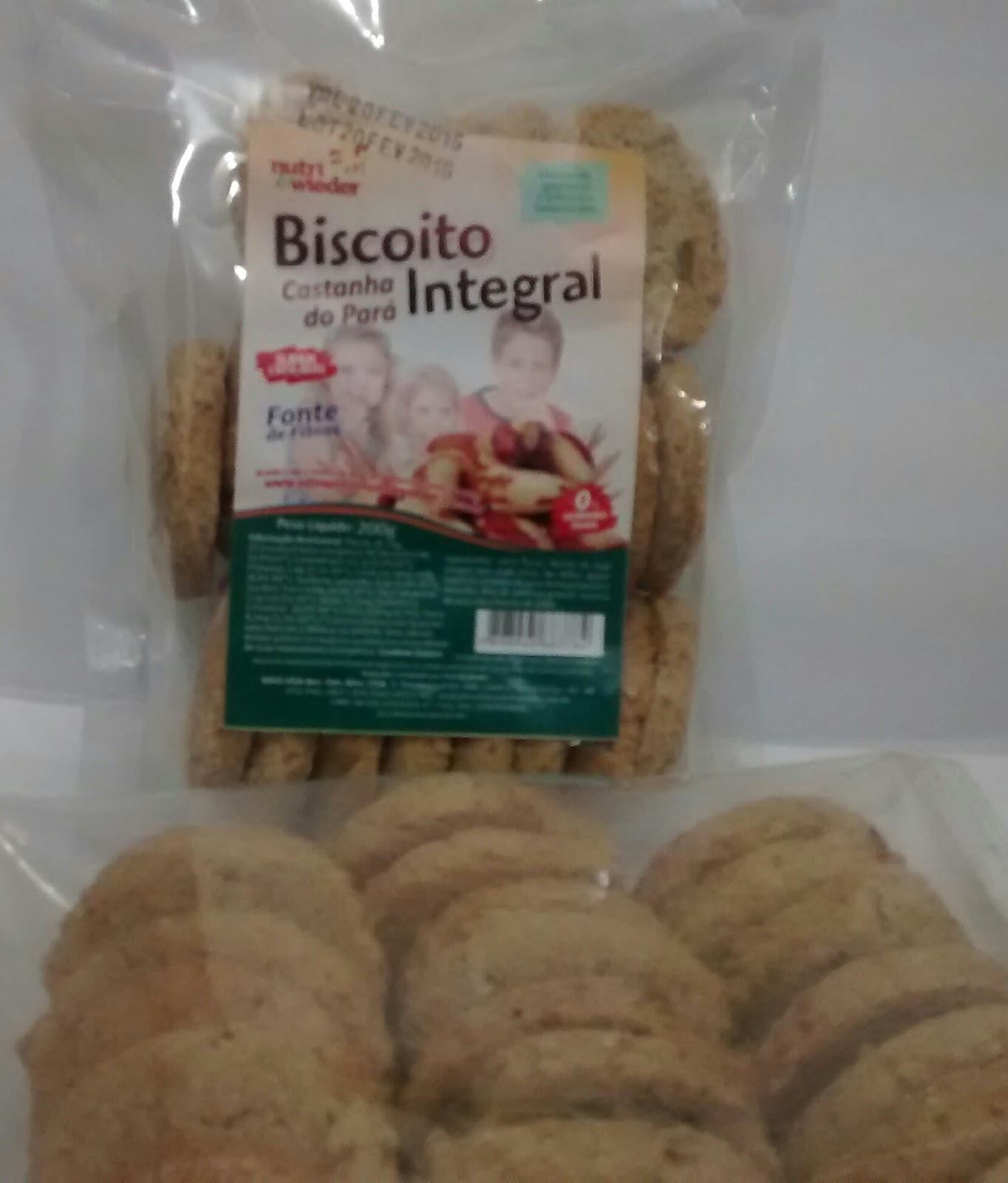 Alimentos Nutri & Wieder: BISCOITOS INTEGRAIS