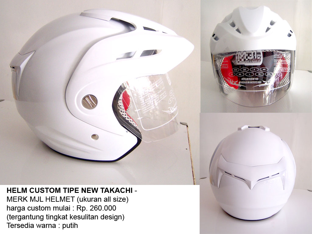 JON MOTOR - Helm & Custom helm: TIPE2 HELM POLOS CUSTOM HELM - pilih ...
