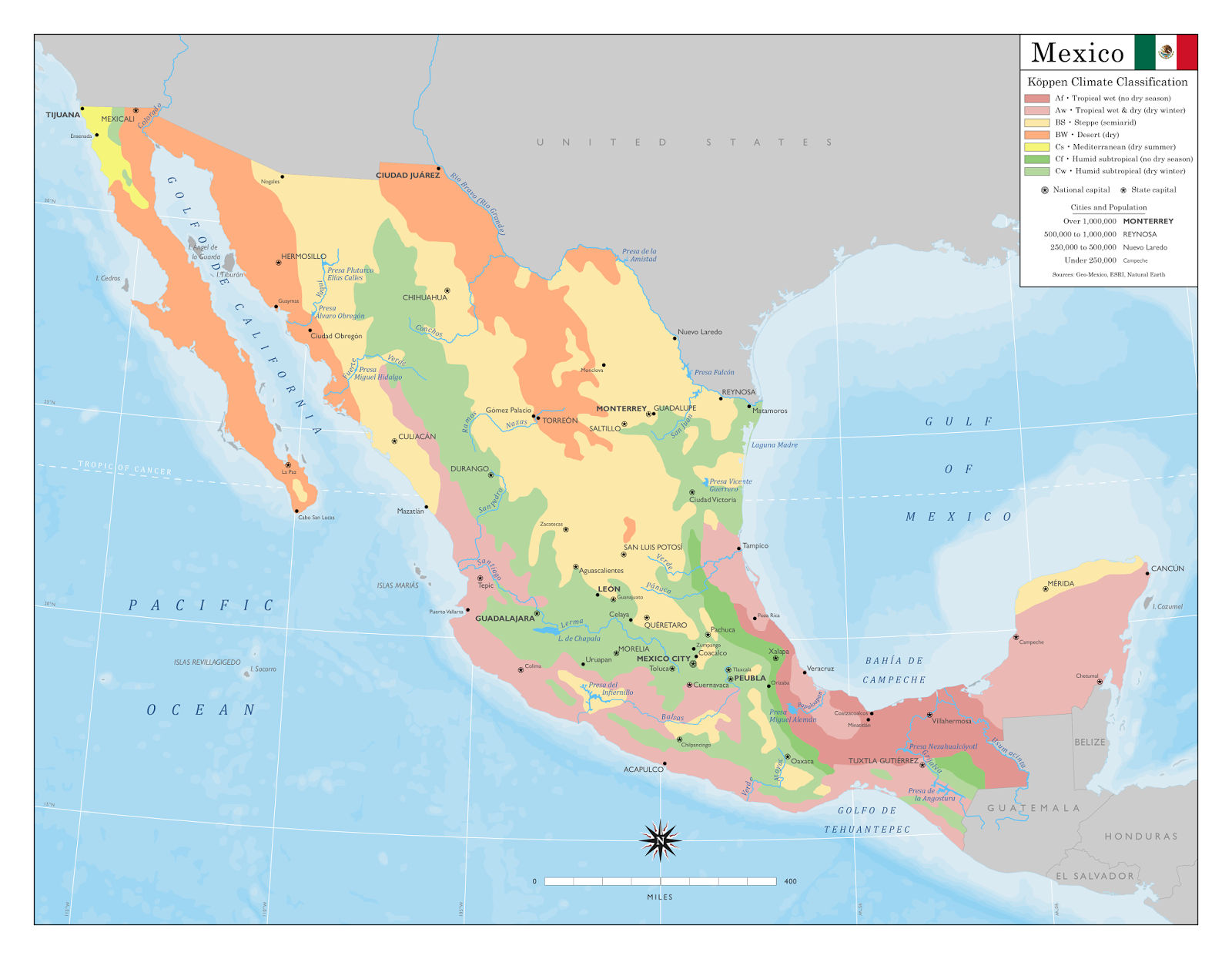 Quiet Cartography: Climates of Mexico