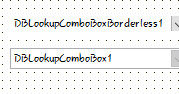 Delphi (DX) : TDBLookupComboBoxBorderless Component Delphi VCL