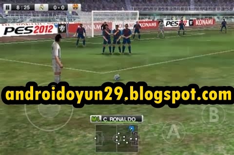 Android Oyun 29™: PES 2012 - Pro Evolution Soccer 2012 - 1.0.5 - [QVGA ...