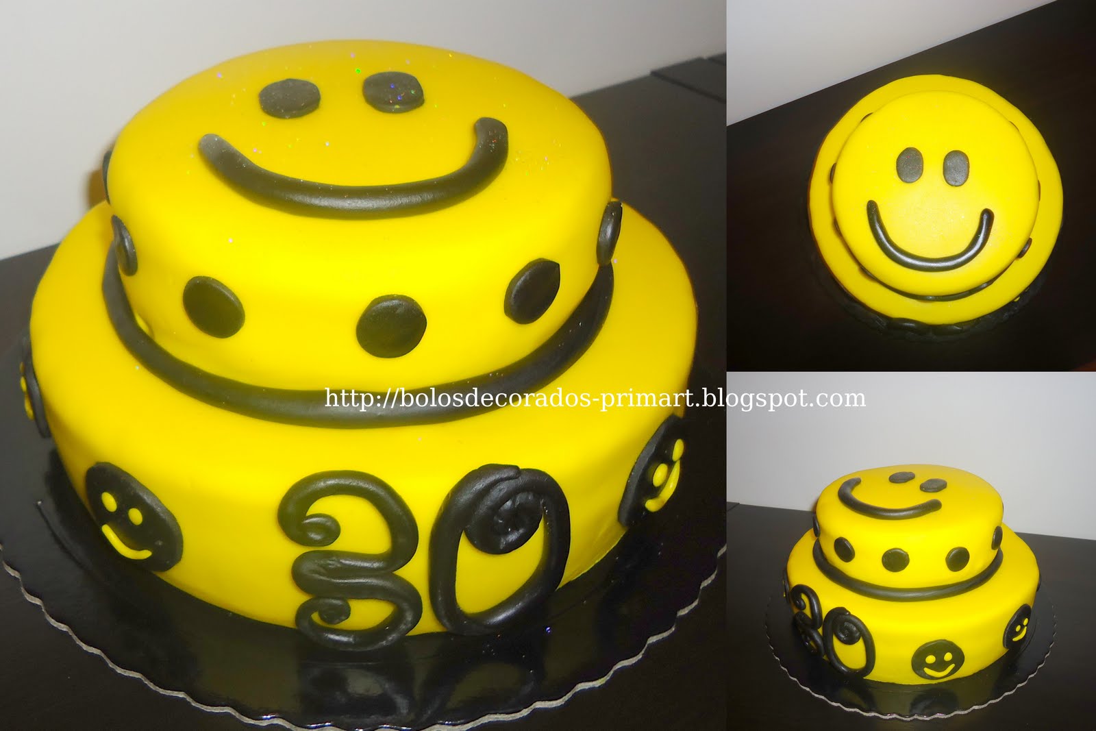 Prim'Art - Bolos Decorados: Bolo Smile