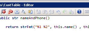 Dynamics AX Concoction: Extension methods in X++