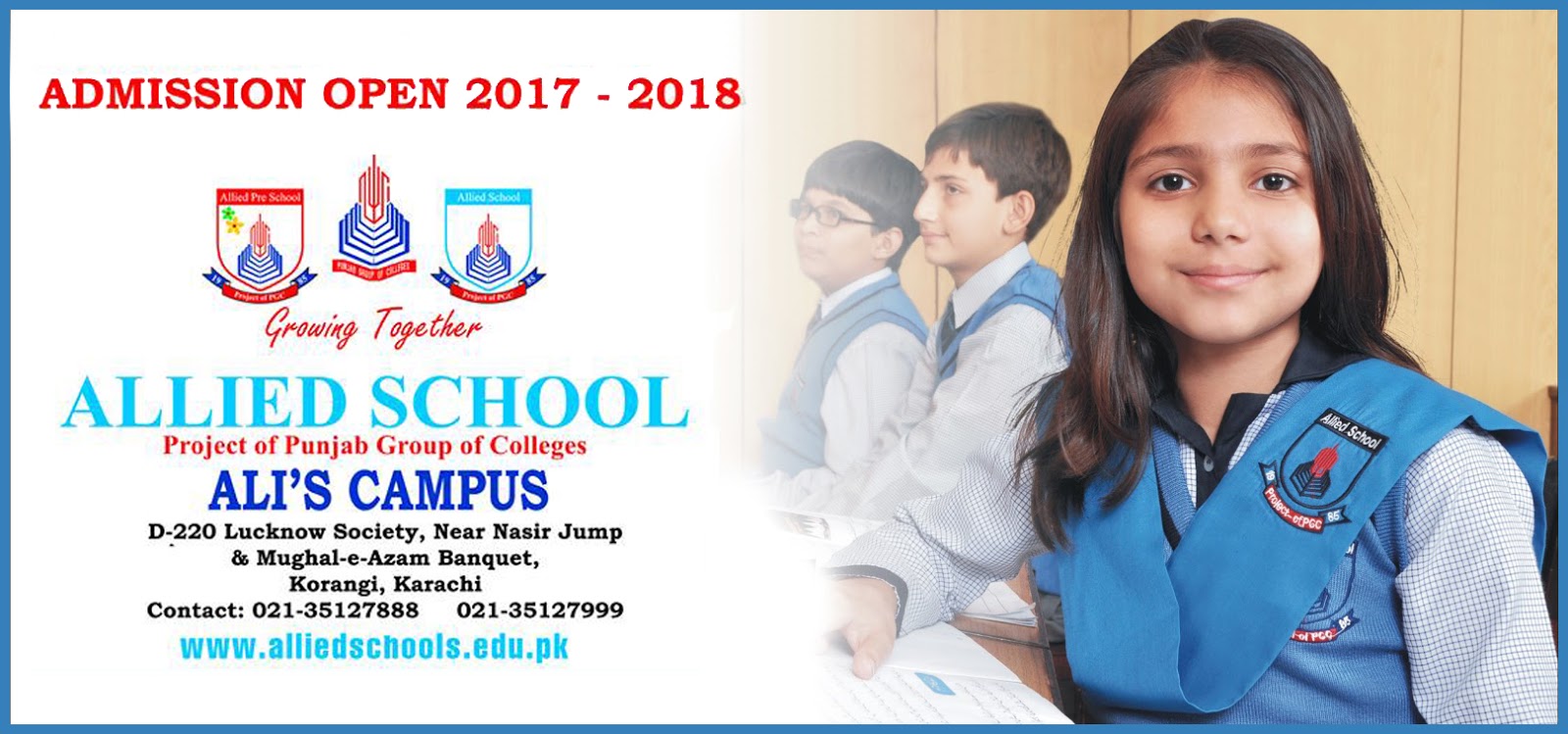 Allied School Admission Open Alis Campus | Ali's Campus Allied School