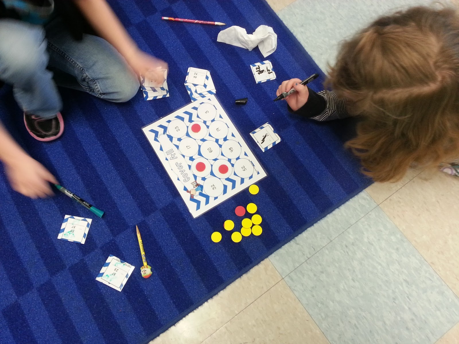 Double Digit Subtraction Centers
