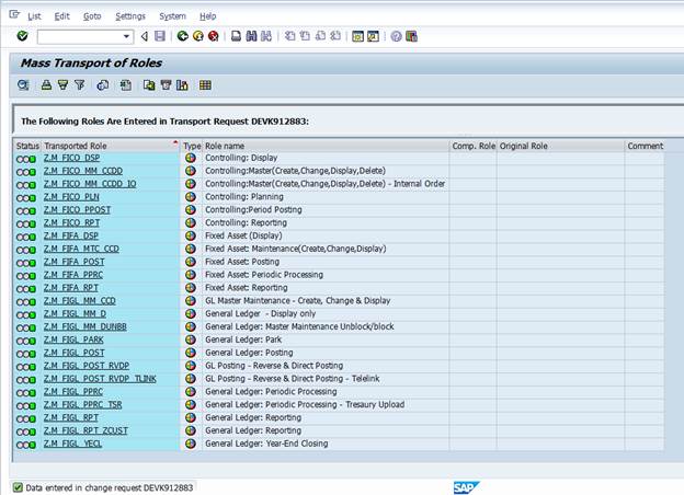 SAP Basis For Beginner: Authorization: How to create a mass roles ...
