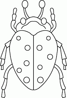 desenhos de insetos para colorir | desenhos para pintar e imprimir