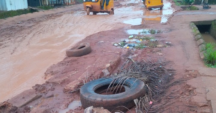 360Xclusive: Bad State Of Erediauwa Road In Benin City, Edo State